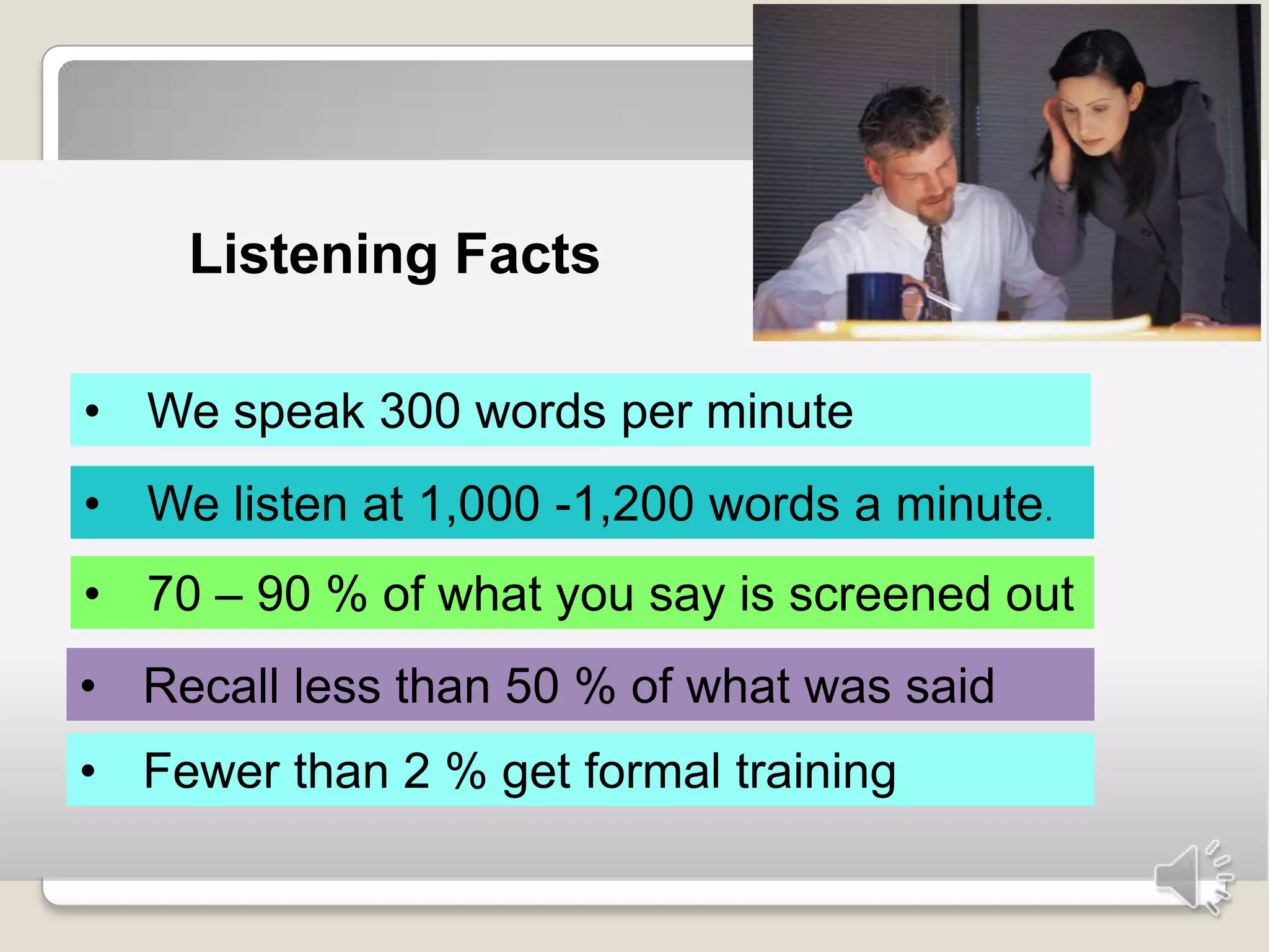 C:\Fakepath\Effective Listening Narrated Ppt | PPT