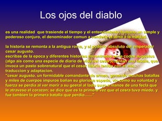 EL OJO DEL DIABLO | PPT