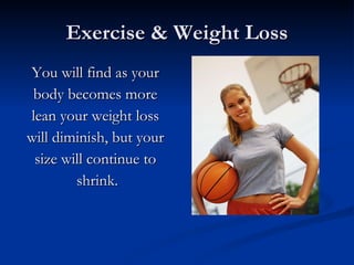 Exercise & Weight Loss | PPT