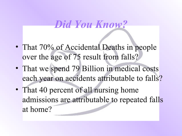 Fall Prevention | PPT