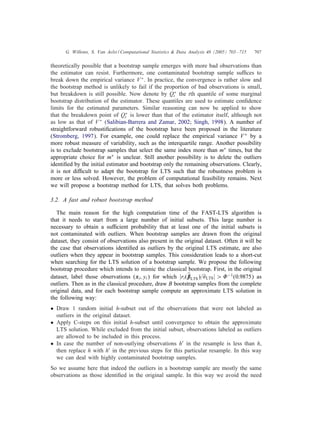 Fast and Bootstrap Robust for LTS | PDF