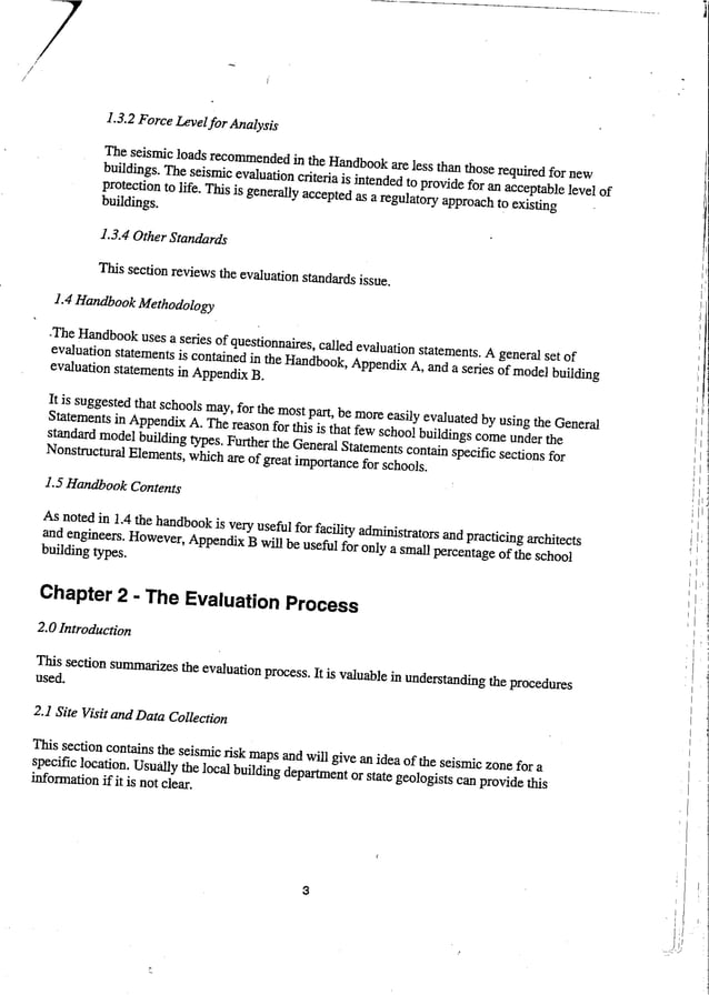 C:\Fakepath\Fema178 Nehrp Seismic Evaluation School Buildings | PDF