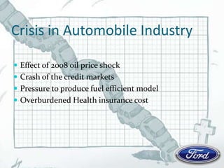 Ford - Analysis | PPTX