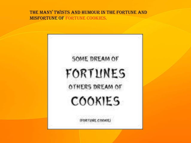 Fortune Cookies Dc | PPSX