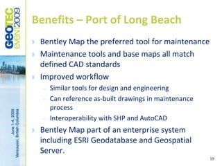 GIS and CAD Integration: The Bentley Perspective | PPTX