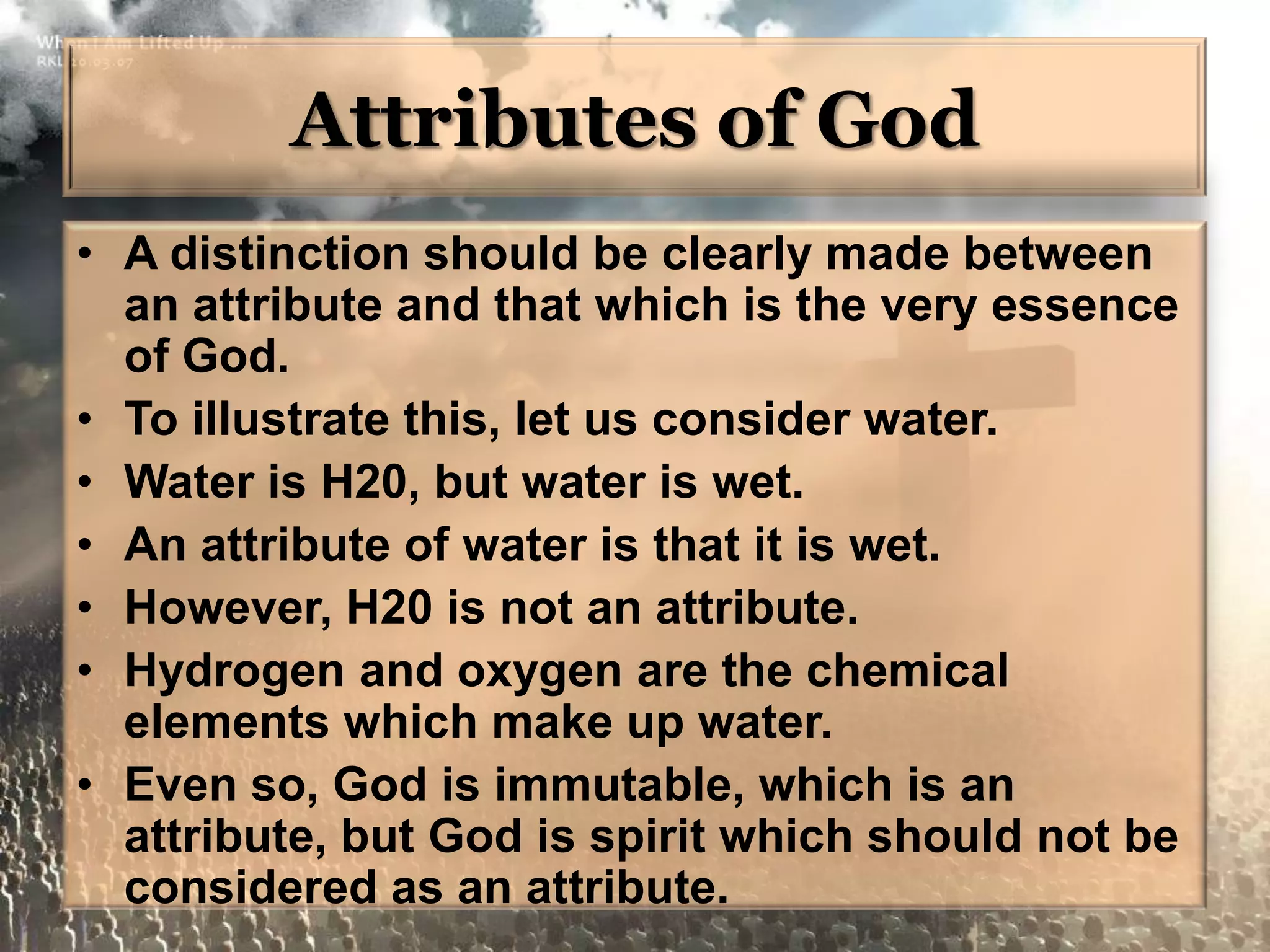 THE LOVE OF GOD | PPTX