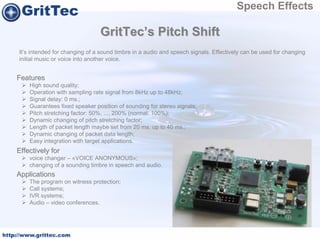 The general directions of GritTec's researches | PDF