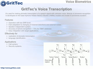 The general directions of GritTec's researches | PDF
