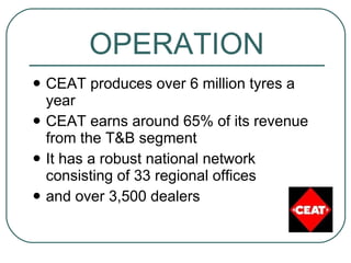 CEAT | PPT