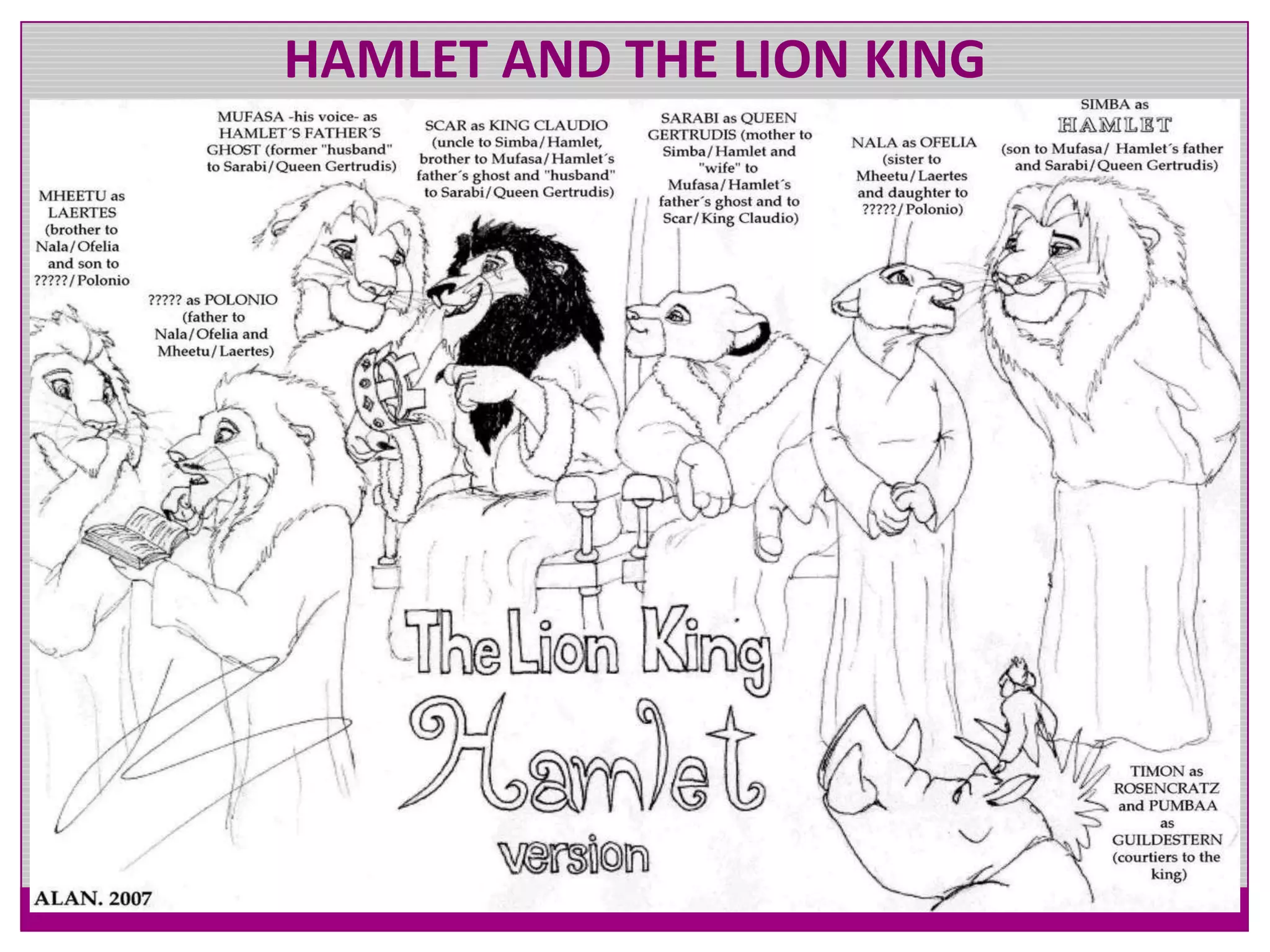 HAMLET & THE LION KING | PPT