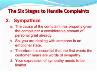 Handling difficult customers | PPT