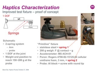 Haptics for Mobile Devices | PDF