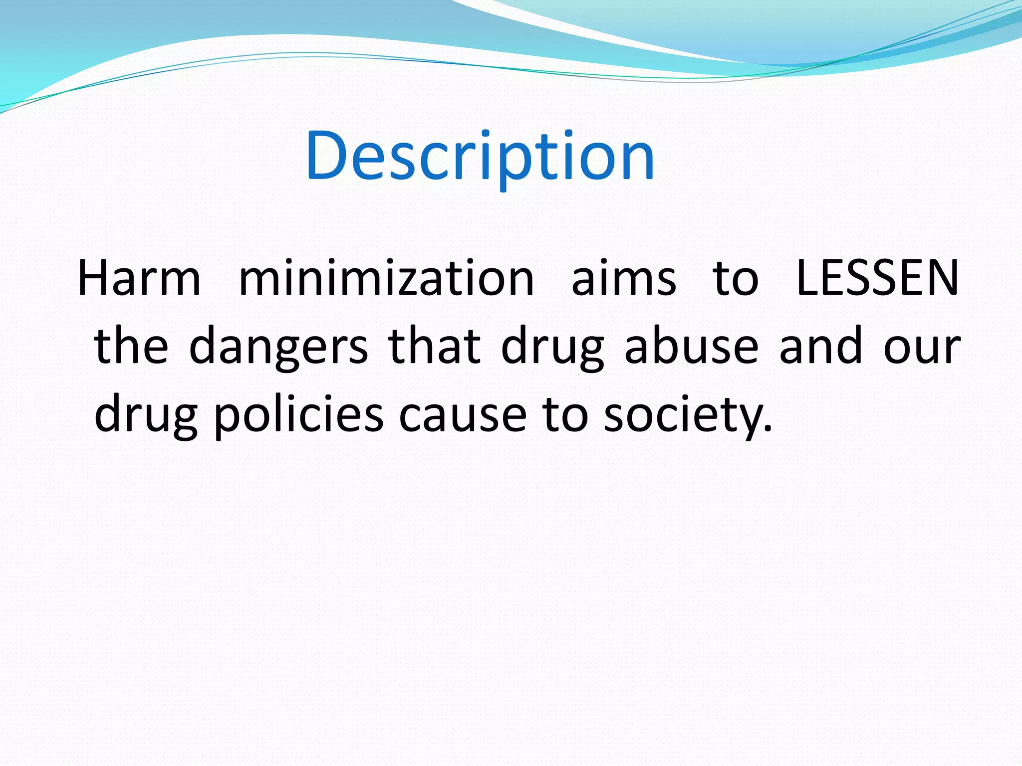 C:\fakepath\harm minimisation | PDF