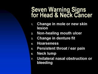 C:\Fakepath\Head And Neck Malignanciespenang | PPT