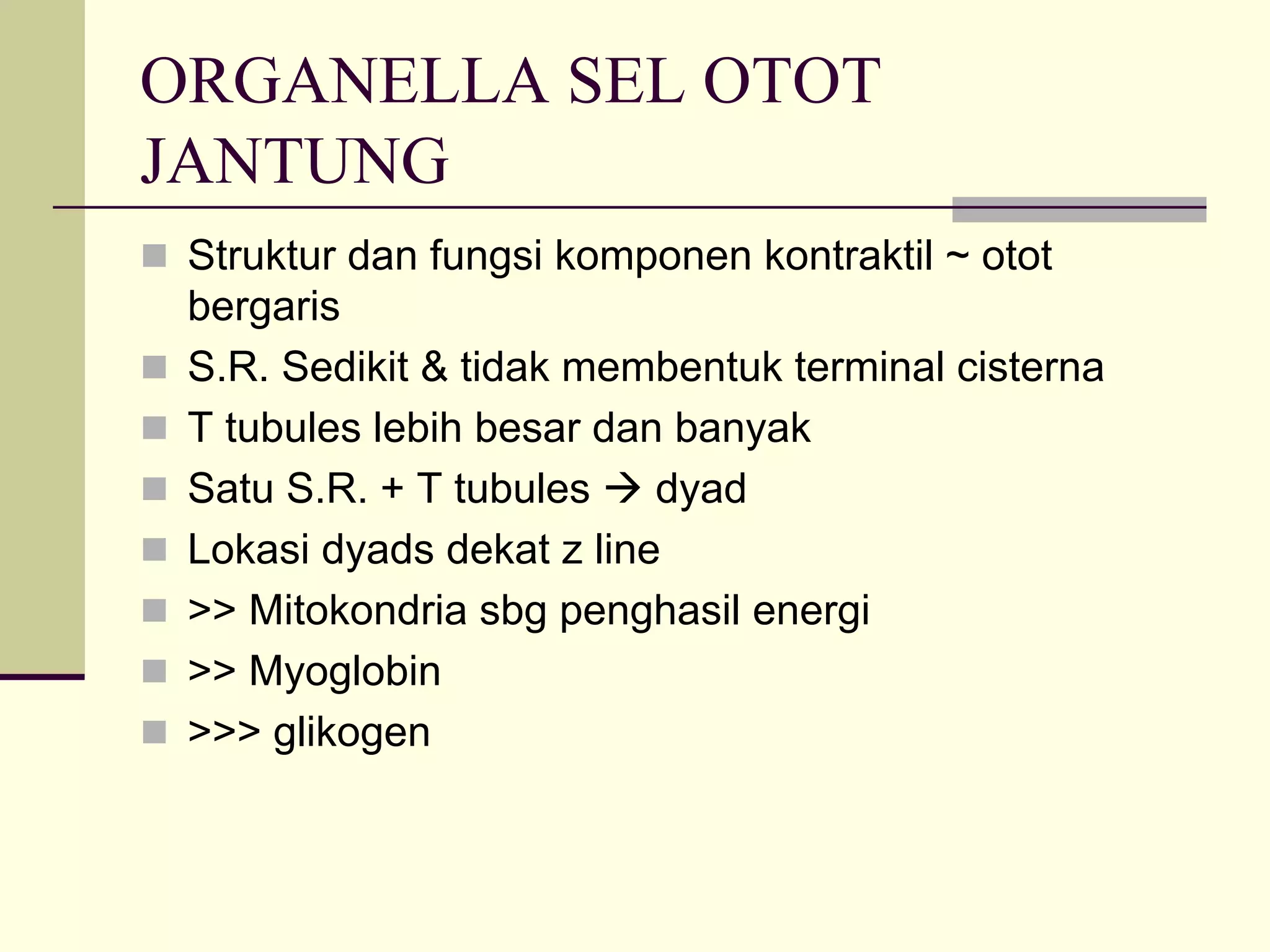 struktur histologis otot | PDF