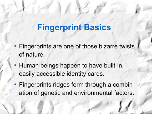 How Fingerprint Scanners Work | PDF