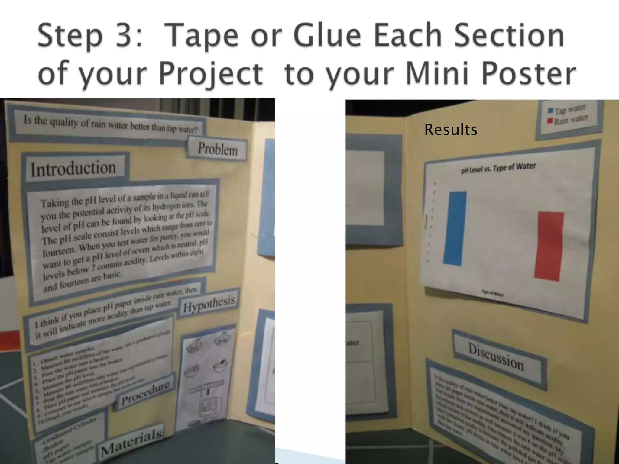 How To Create A Science Mini Poster | PPT