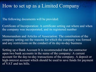 C:\fakepath\how to set up as an it contractor | PPT
