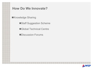 Innovation at WSP | PPTX