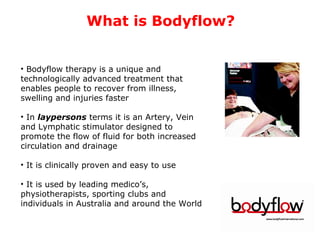 Bodyflow therapy education. | PPT