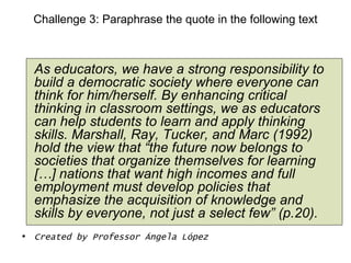 C:\fakepath\in textciting quotes_paraphrase | PPT | Homework and Study ...