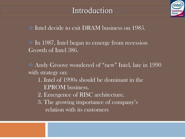Intel Corporation - BA401 | PPTX