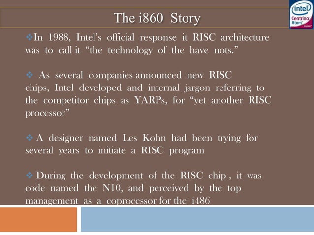 Intel Corporation - BA401 | PPTX
