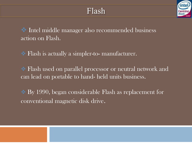 Intel Corporation - BA401 | PPTX