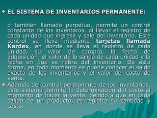 Inventarios Gabriel Emilio Ibarguen | PPT