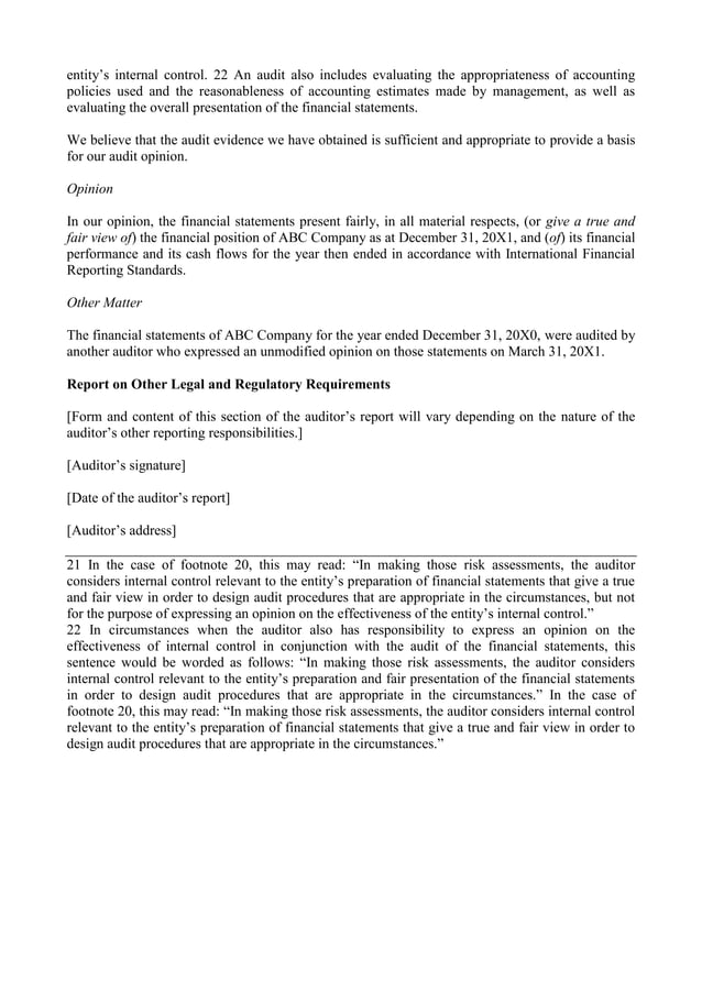 C:\Fakepath\Isa 710 Comparative Information—Corresponding Figures And ...
