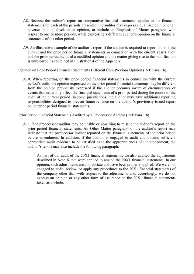 C:\Fakepath\Isa 710 Comparative Information—Corresponding Figures And ...