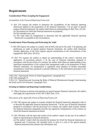 C:\Fakepath\Isa 800 Special Considerations—Audits Of Financial ...