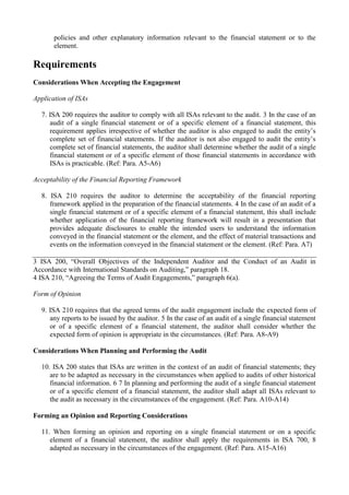 C:\Fakepath\Isa 805 Special Considerations—Audits Of Single Financial ...