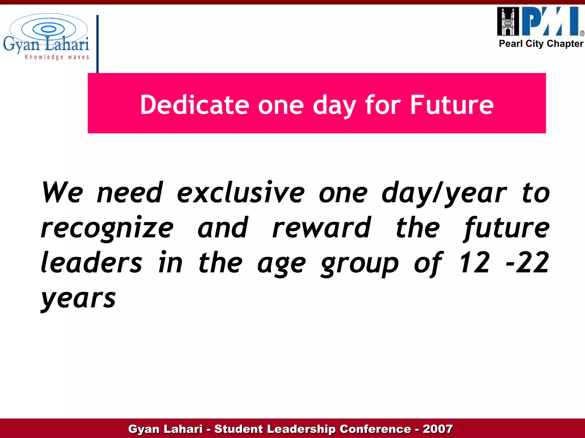 International Student Leadership Day | PPT