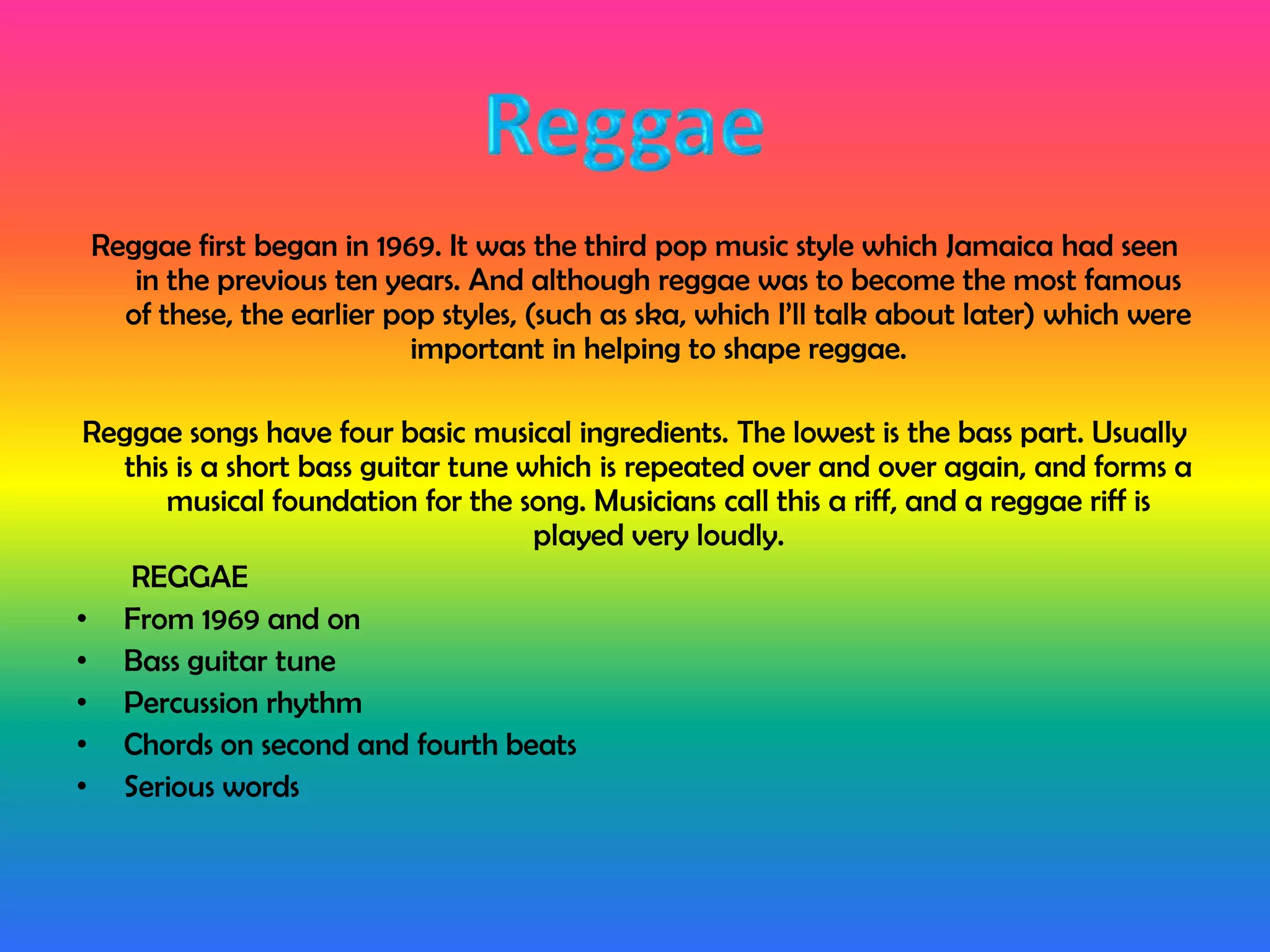 Jamaican Music | PPT