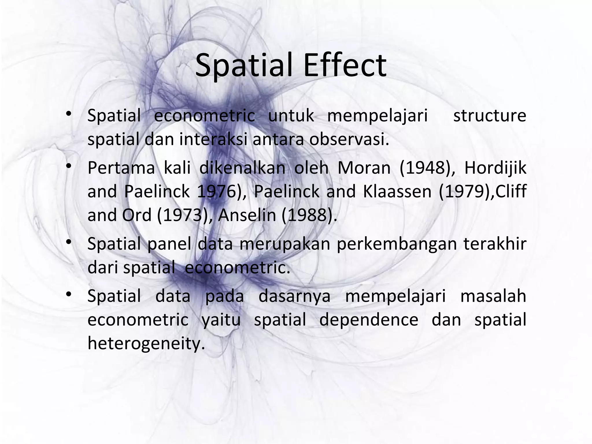 a space-time model | PPT