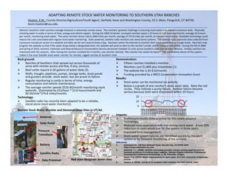 C:\Fakepath\K Heaton Utah Adoapting Remote Stock Water Monitoring | PPT
