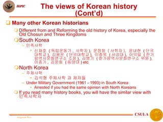 Korean History (BC 2333 - BC 1C) | PPT