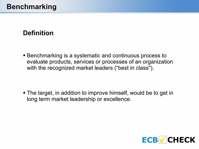 Methods in Open ECB-Check | PPT | Educational Assessment | Education