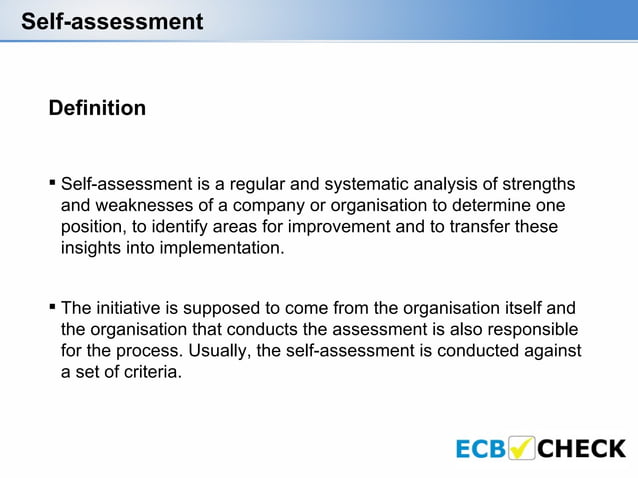 Methods in Open ECB-Check | PPT | Educational Assessment | Education