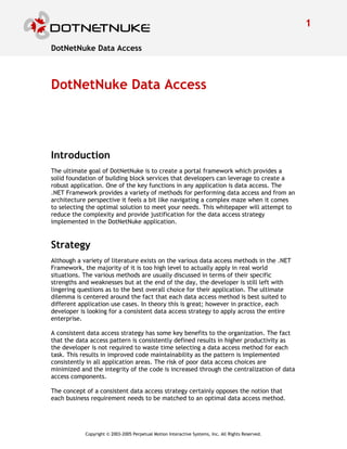 DotNetnuke | PDF