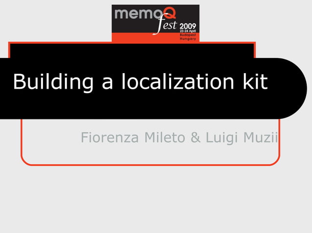 Building a Localization Kit | PPT