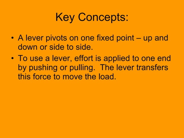 Levers | PPT