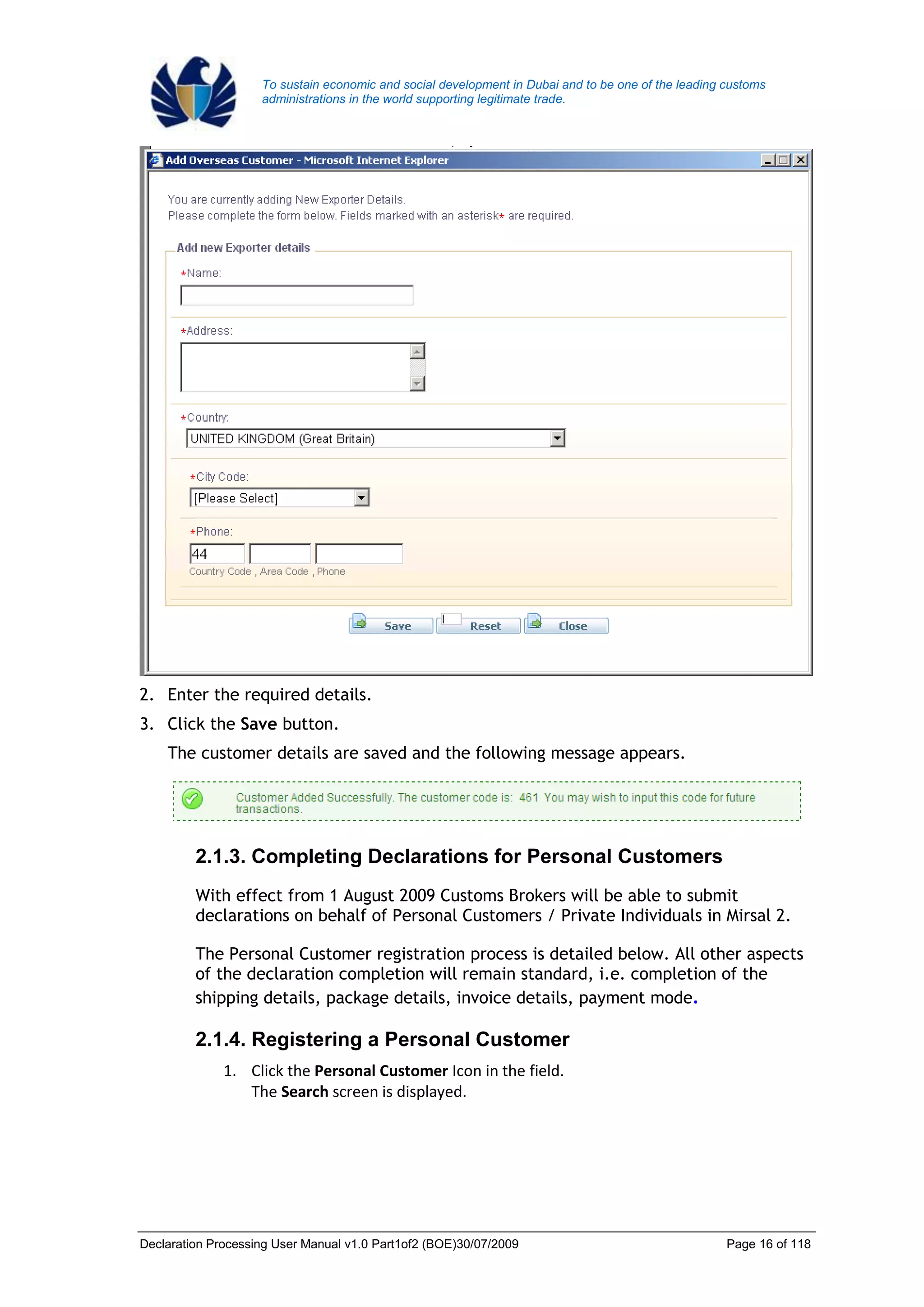 Mirsal 2 manual BOE | PDF