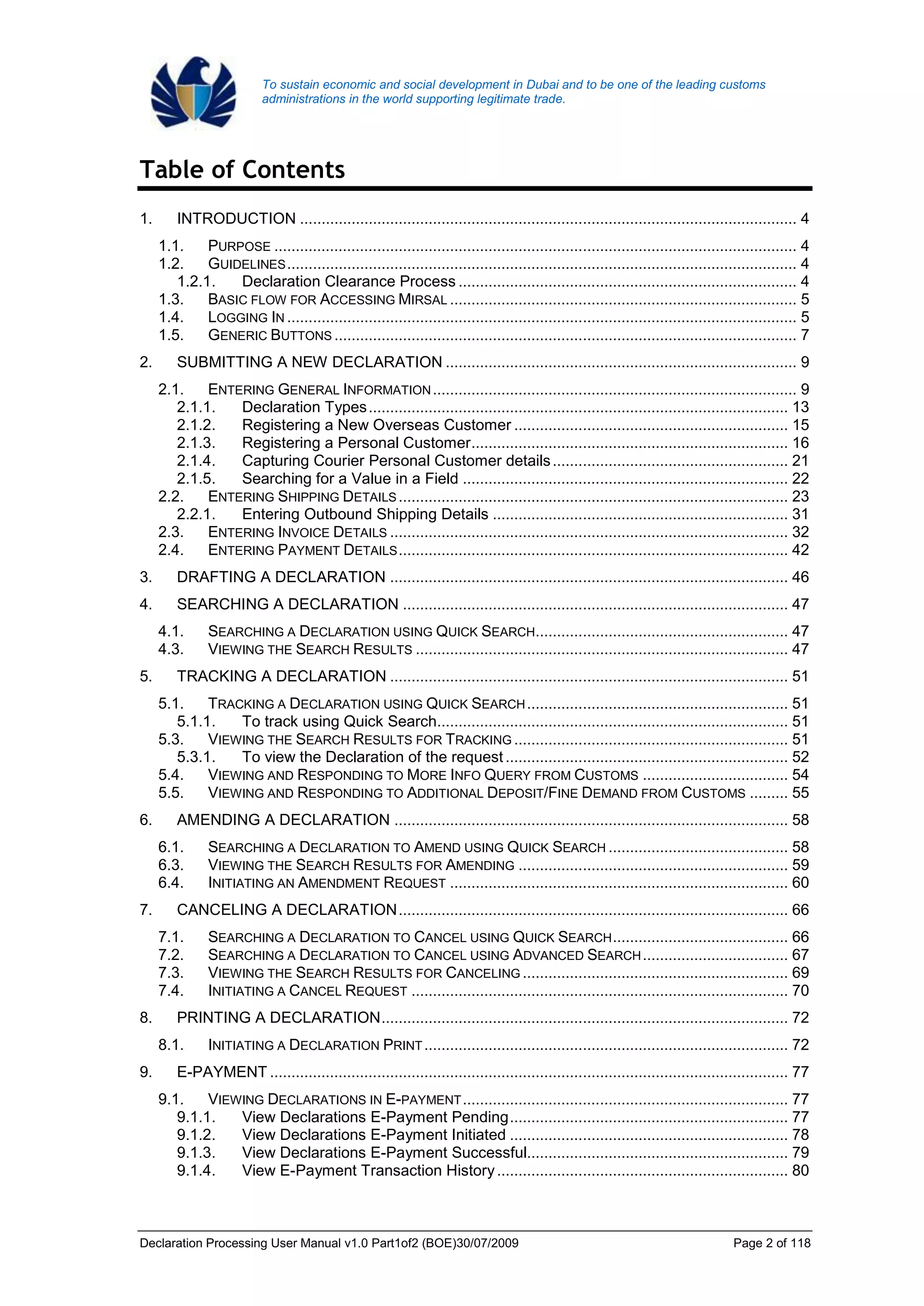 Mirsal 2 manual BOE | PDF