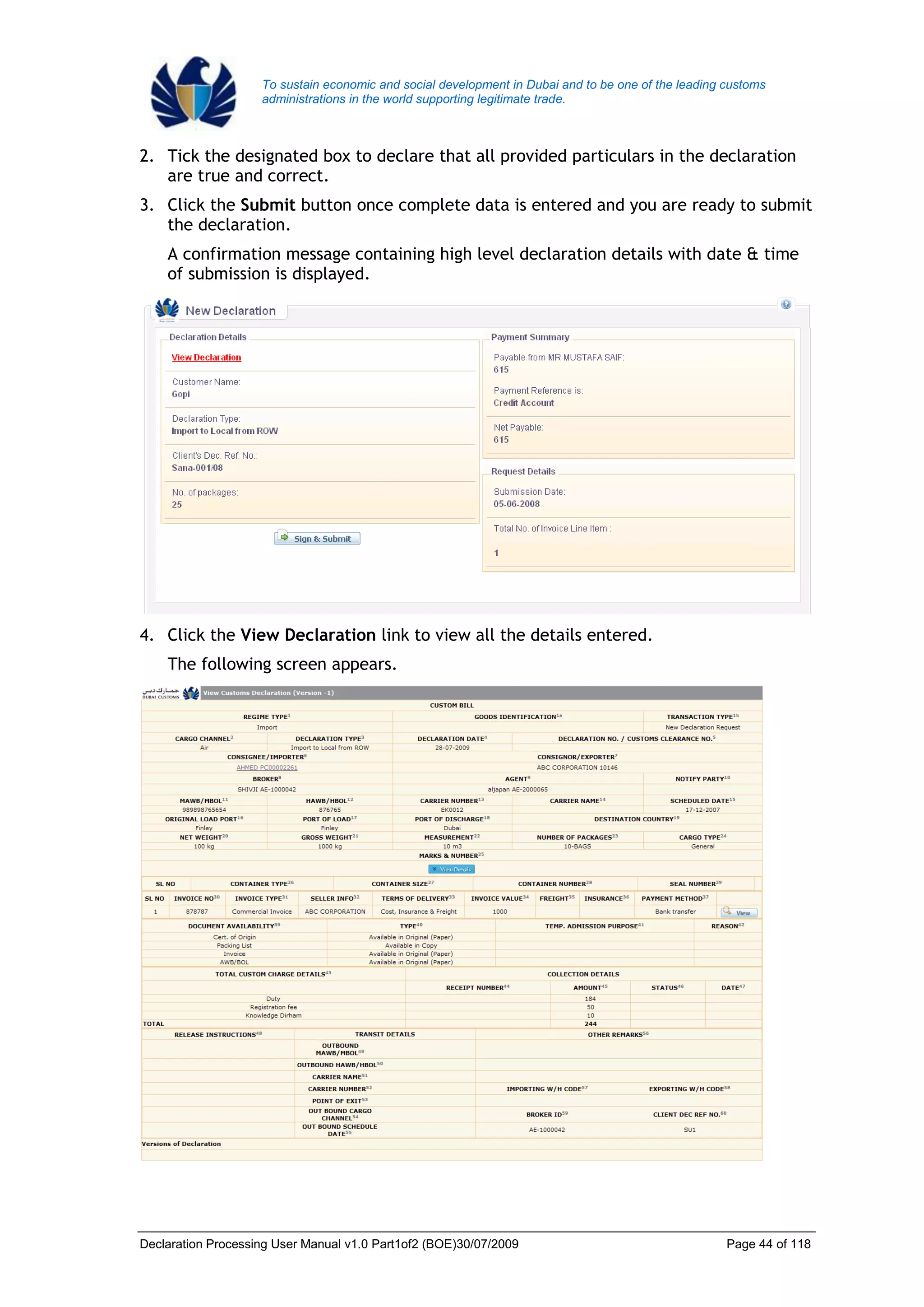 Mirsal 2 manual BOE | PDF