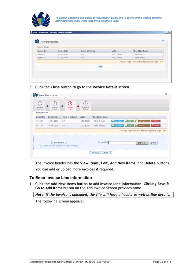 Mirsal 2 manual BOE | PDF