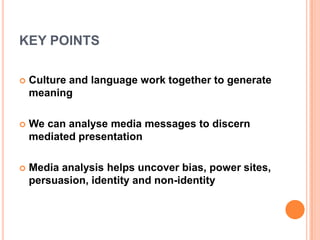 Media Analysis | PPTX