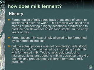C:\fakepath\milk fermentation.sekaran | PPT