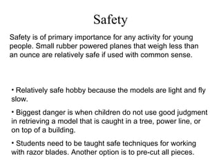 Model Aviation an Educational Activity | PPT